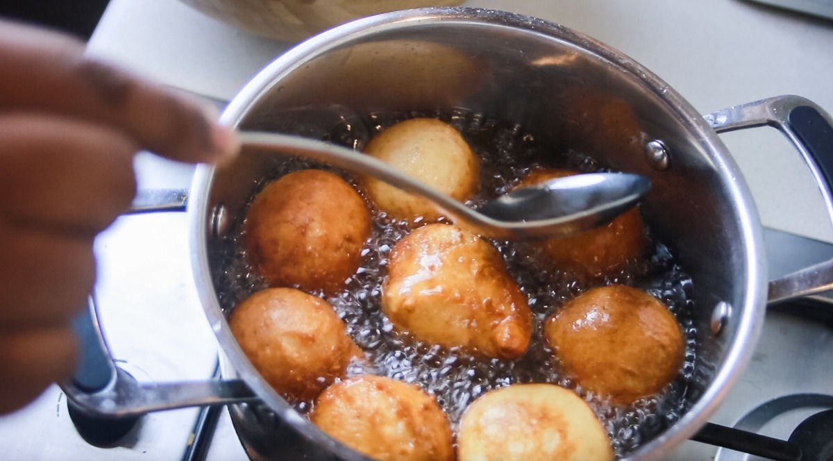 Nigerian Puff Puff with lard (No seed oils) - Nutri Fusion Bites