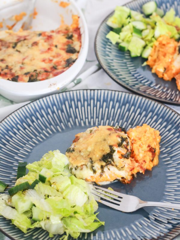 Easy Cheesy Sweet Potato Bake - Nutri Fusion Bites